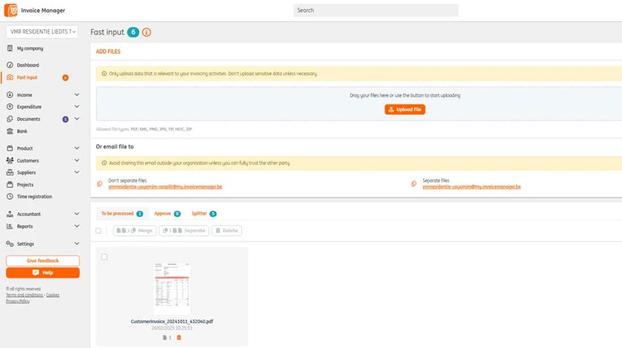 Sending Peppol invoices: a step-by-step guide – ING Belgium