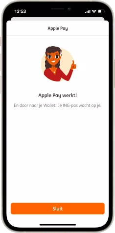 Apple Pay activeren in de ING app - ING