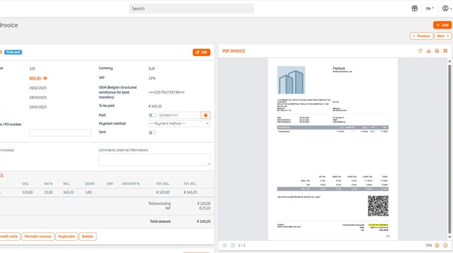 Sending Peppol invoices: a step-by-step guide – ING Belgium