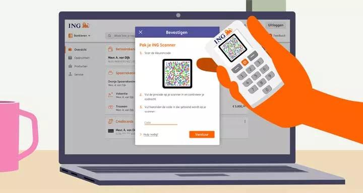 Zo gebruik je de ING Scanner - ING